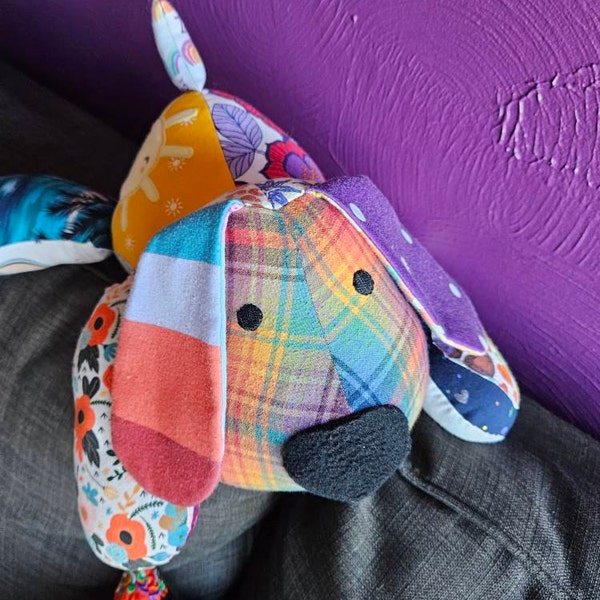 Memory Dog From Clothing Keepsake Dog Made From Clothing Memorial ...