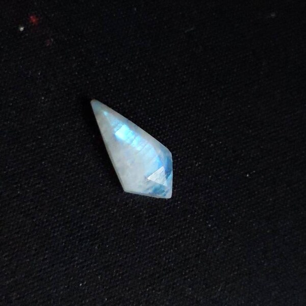 100% Natural Blue Flashy Rainbow Moonstone Size - 6x11 to 20x25 MM Both ...