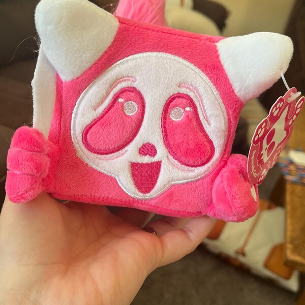 Batsy the Spoopy Cute White and Black Bat Plush Kitty by Squaredy Cats ...