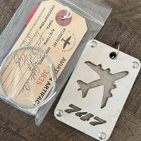 Pilot Aluminum Boeing Fuselage Window Design Luggage Tag - Etsy