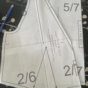 Basic Bodice Block/sloper, Printable PDF A4 & A0 Essential Fashion ...