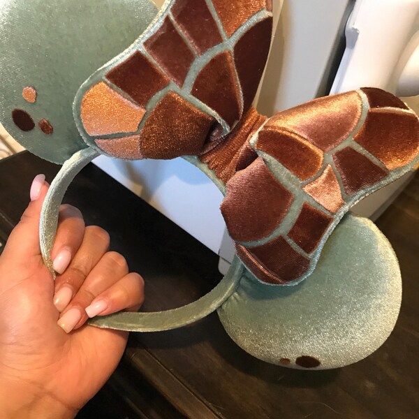 Ice Cream Cone With Sprinkles Mouse Ears Headband Pink Velvet Mouse ...