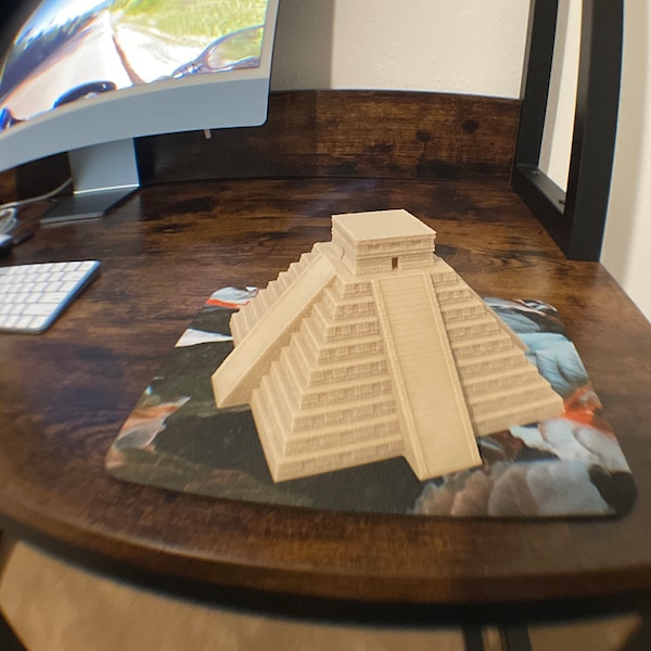 Chichen Itza Mayan Pyramid - Temple of Kukulcan 3d Printed Model - Etsy