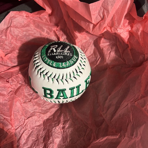 Custom Embroidered Baseball, Baseball Trophies, Baseball Trophy ...