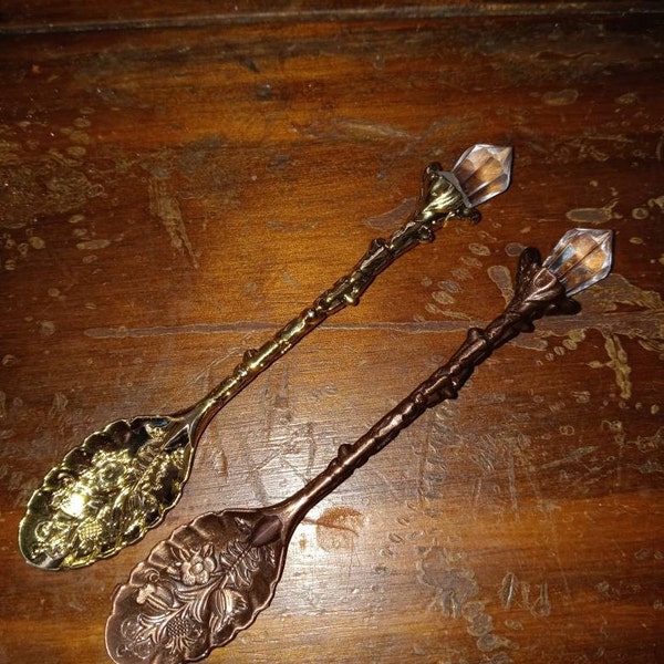Crystal Tip Spoon - Etsy