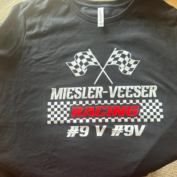 Personalized Race Shirts With Number and Name, Custom Racing Your Name ...