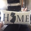 Home With State Pillow | Rustic Decor | Home Decor | Personalized State ...