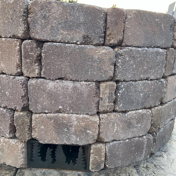 Handcrafted Corten Steel Fire Pit - Solid, Durable, Rustic, Long ...