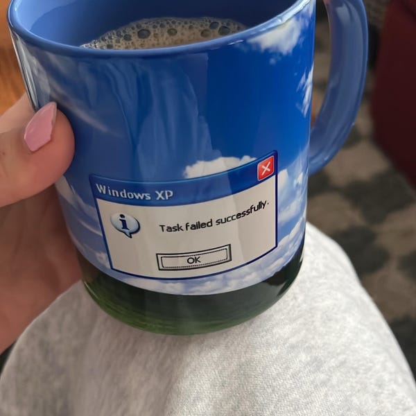 Windows XP Error Mug, 11oz - Etsy