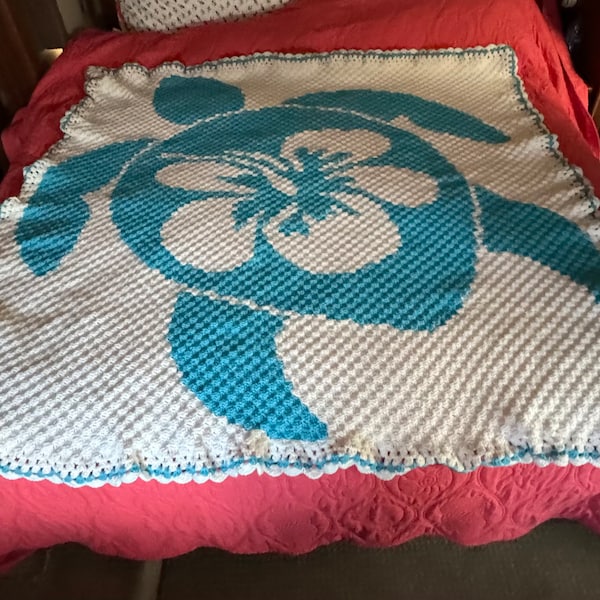 Flower Turtle Silhouette Crochet Graph c2c, Mini C2c, Sc, Hdc, Dc, Tss ...