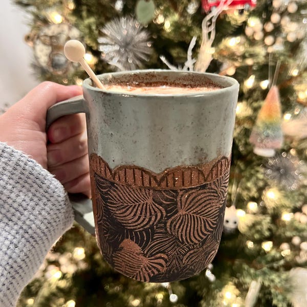 The Floral Patch Mug - Etsy