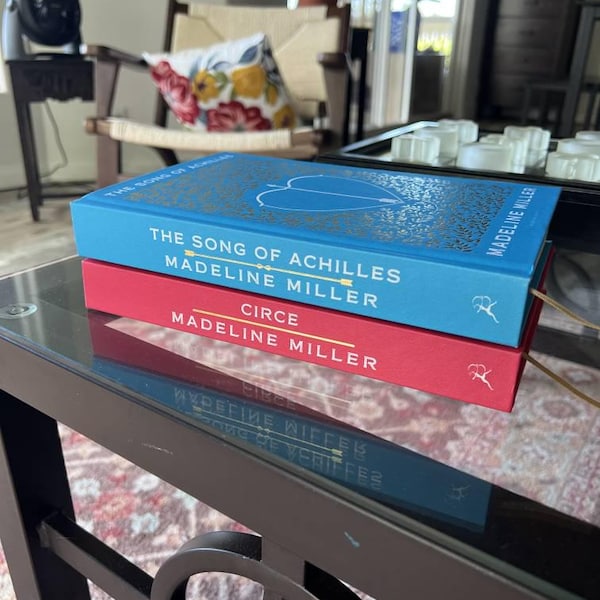 Circe Madeline Miller - Sprayed Stencilled Edge Special Edition Custom ...