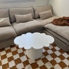 Coffee Table Funky Table Fluted Legs Table Cloud Shaped Table Colorful ...