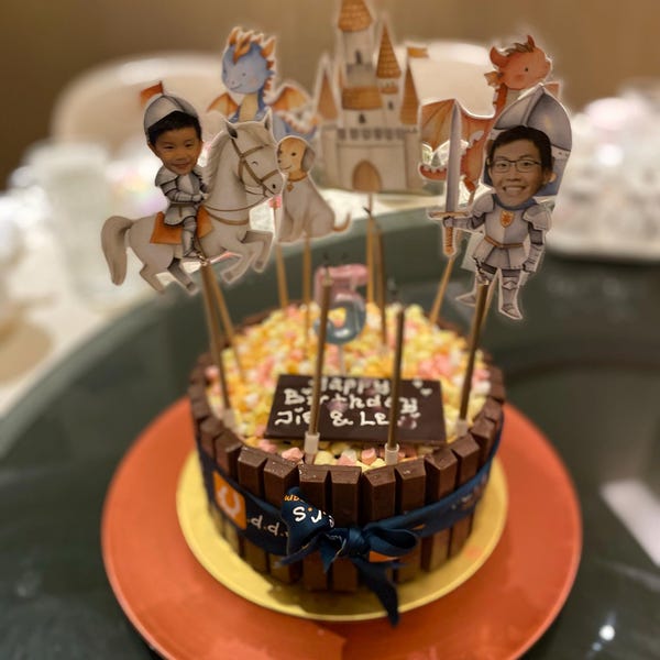 Knight and Dragon Watercolor Clipart, Castle Fairy Tale Dragons King ...