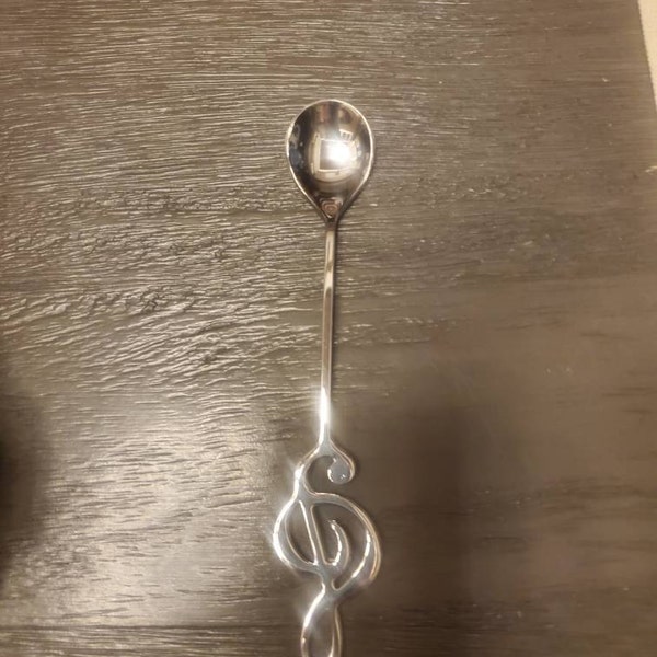 Music Treble Clef Spoon, Book Clip, Piano Gift, Guitar Gift, Ukulele ...