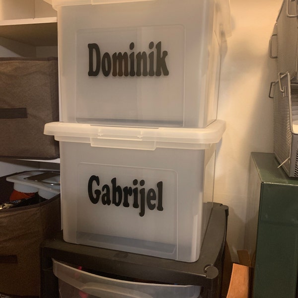 Kids Memory Organization School Box Photo Box Papers Box NEW Choose ...