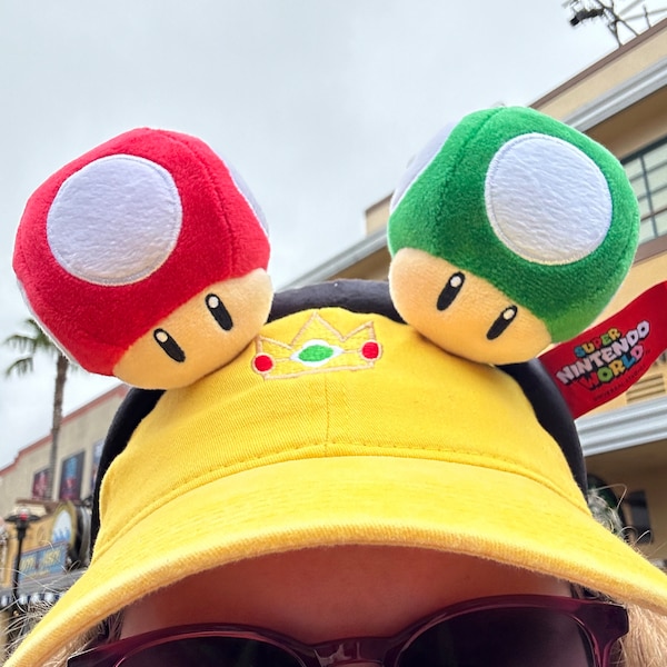 Super Mario Bros Cap Embroidered Washed Cotton Cap Mario Cap Luigi Cap ...