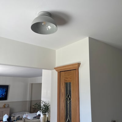 Large Scalloped Montebello Pendant Light Fixture Bone - Etsy