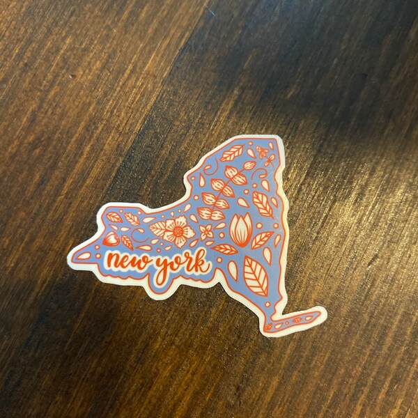 New York Sticker | States Stickers | NY Sticker | Stickers for ...
