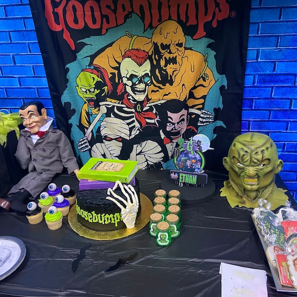 Goosebumps the Haunted Mask Unloved Ones 3D Halloween Craft Display ...