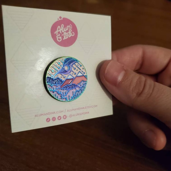 Indoor Pool Liminal Space Vaporwave Enamel Pin - Etsy