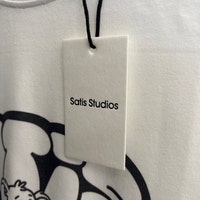 500 Custom Pure White Hang Tags Embossing Logo Swing Tags for Clothing ...