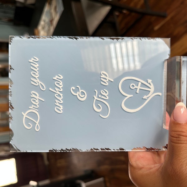 Acrylic Arch Sign / Arch Acrylic Sign / Acrylic Sign / Painted Acrylic ...