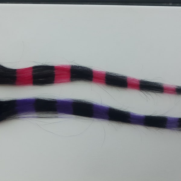 Custom Scene Kid Raccoon Tail Hair Extension - Etsy