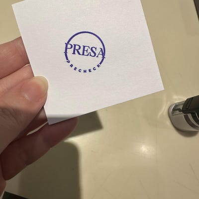 Personalized Rectangle Name and Address Seal Embosser Handheld Seal ...