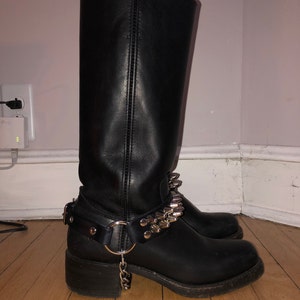 Three Row Pyramid Studded Belt With Teo O-rings | Etsy