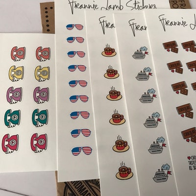 TINY CLEAR Atelophobia Stickers, Clear Matte Stickers, Text Stickers ...