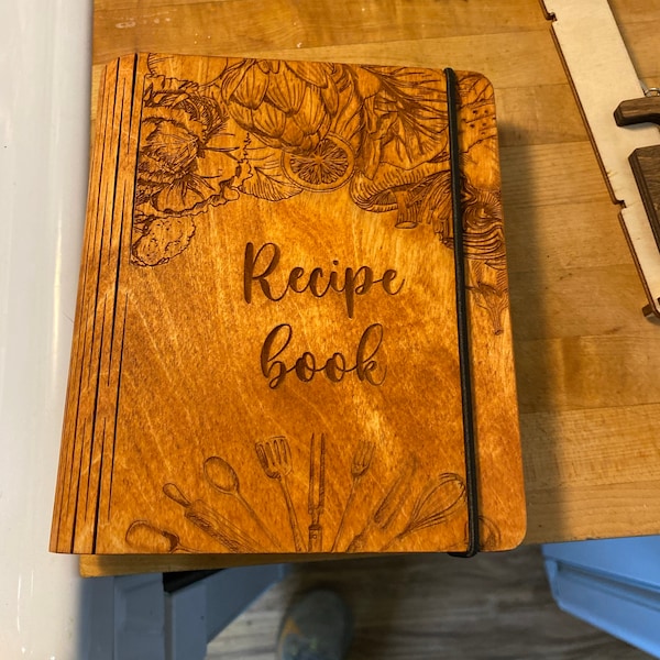 Recipe Book Mother Day Gift, Recipe Journal for Bride, Cook Book ...