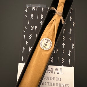 Mjolnir Rune Circle Rolling Tray Wood Elder Futhark Runes - Etsy