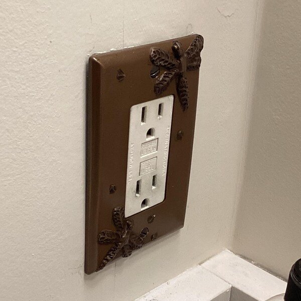 Tree Frog Outlet Cover - Etsy