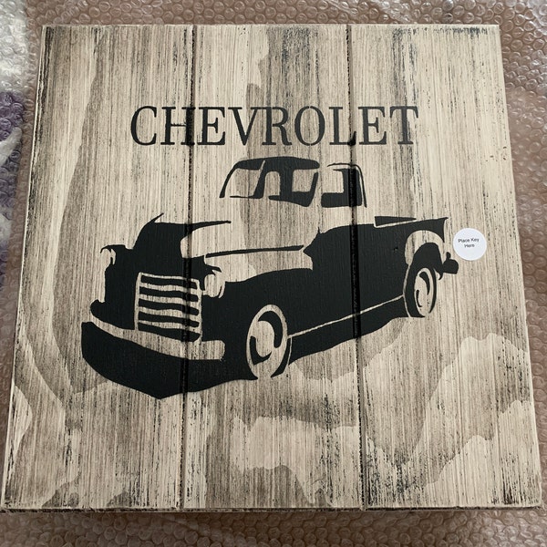 Chevrolet Truck Concealment Wall Art Box - Etsy
