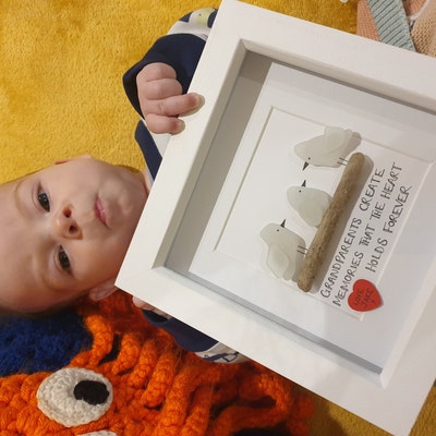 Sea Glass Art Frame Quote Friend Friendship Best Friends - Etsy UK