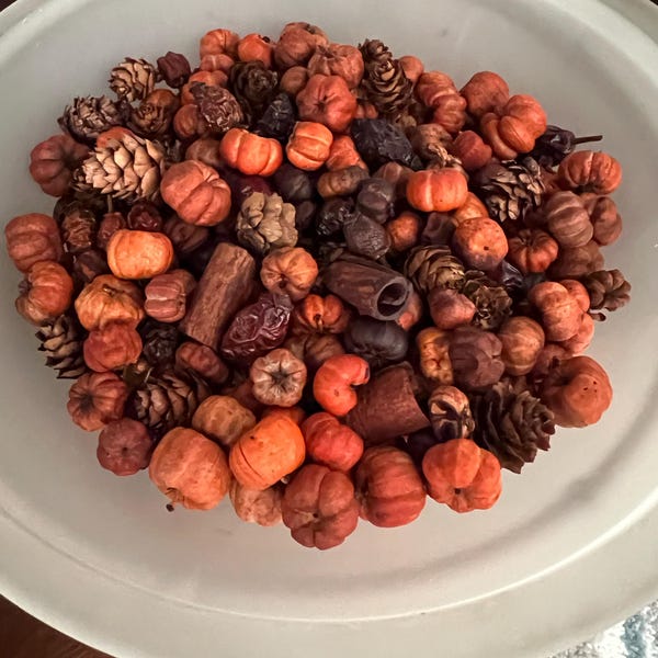Sparkling Gold Potpourri Bowl Filler. Holiday Classic 15 Small Glitter ...