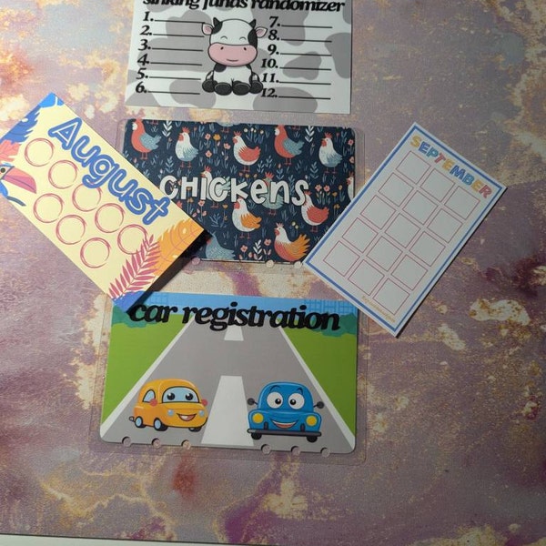 Randomizer Cards / A6 Laminated Dashboard - Etsy