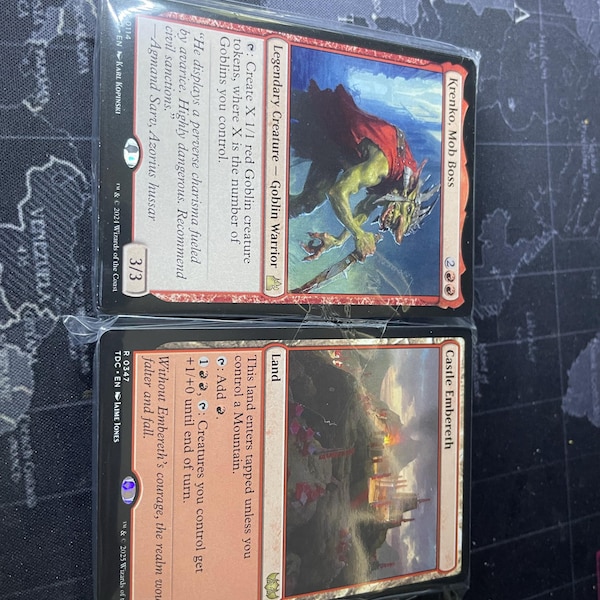 Totentanz, Swarm Piper MTG EDH Custom Commander Deck, Rat Tribal 0407 ...