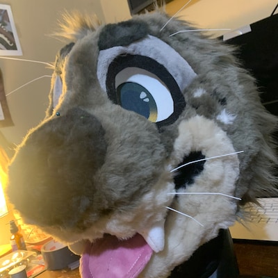 Laser Cut Acrylic Fursuit Eyes Kit Comes With Oval Pupil Mesh and EVA ...