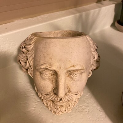 Shakespeare Pot Head - Etsy