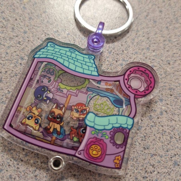NEW Little Petz Fan Art Acrylic Shaker Charms 2.5 Inches - Etsy