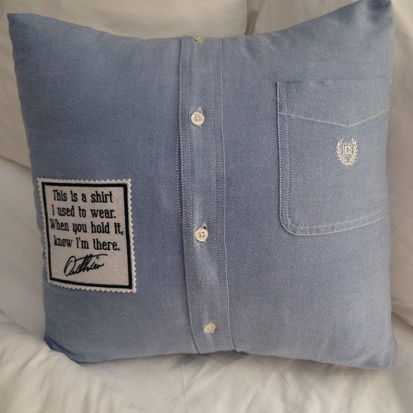 PATCH for Memory Pillow Custom Signature - Etsy