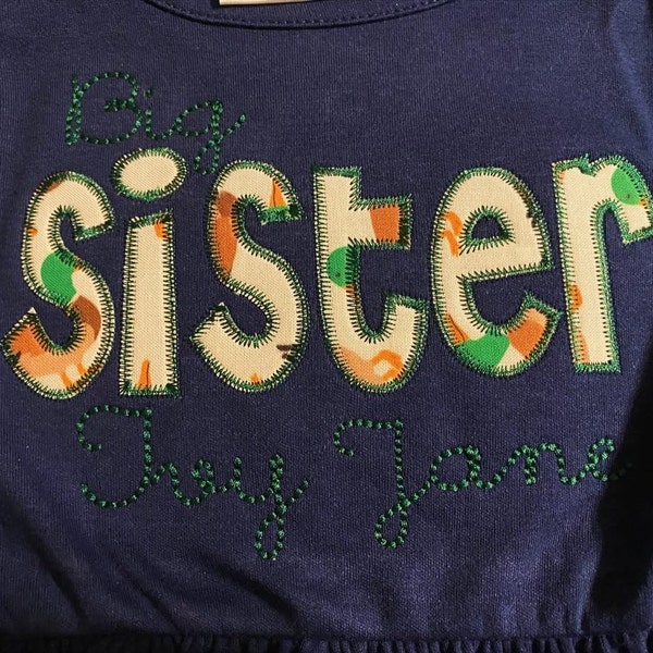 School Bow/ Girls Bow/ Custom Back to School Bow/ Embroidered Bow ...