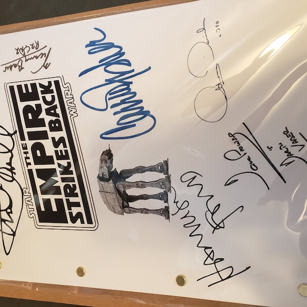 The West Wing TV Script With Signatures Autographs Reprint Rob Lowe ...