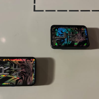 Holographic Swirl X-ray Markers Holographic Xray Markers With Initials ...