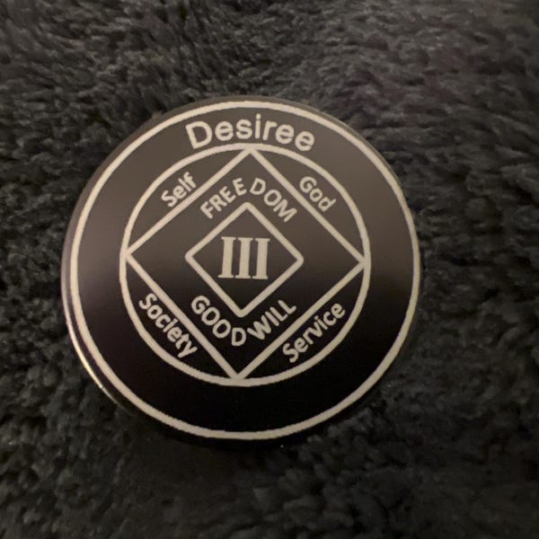 AA Circle & Triangle Vinyl Decal, Vehicle Lettering for Alcoholics ...