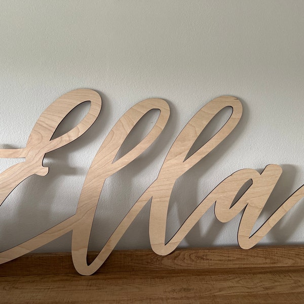 30 Large Laser Cut Custom Sign // Custom Name Sign // Party Backdrop ...