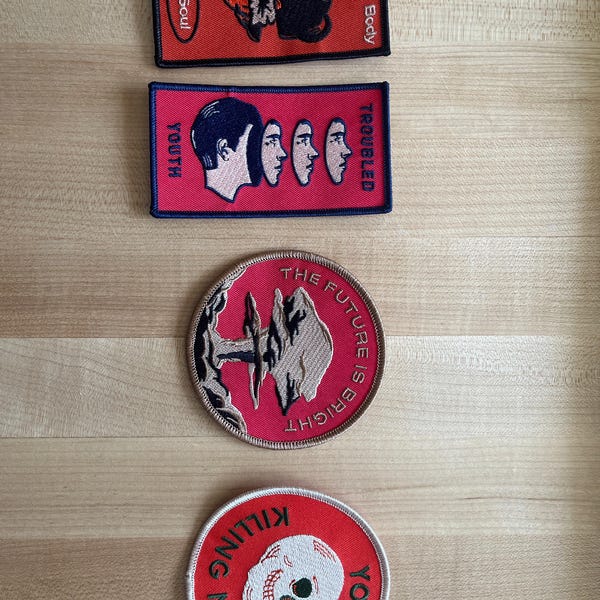 Vortex Snakes Iron on Patch // Large Back Patch // Snake Patches// Iron on // Gift Ideas ...