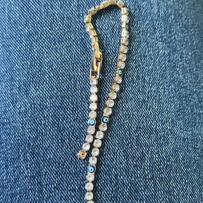 Evil Eye Swivel Keychain Clip Simple - Etsy